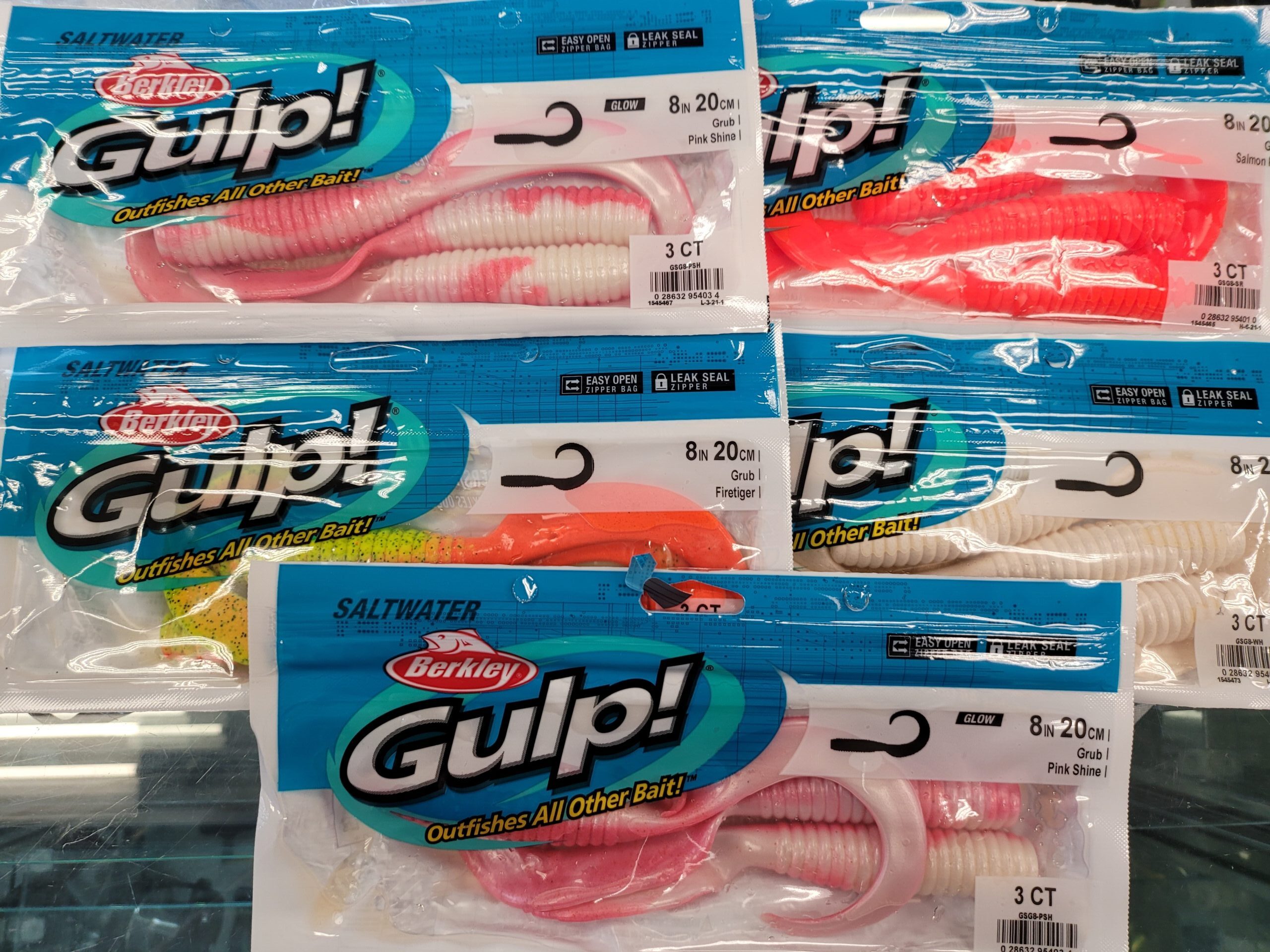 Gulp!® Saltwater 8″ Grub – New Welcome to FishingEastCoast.com