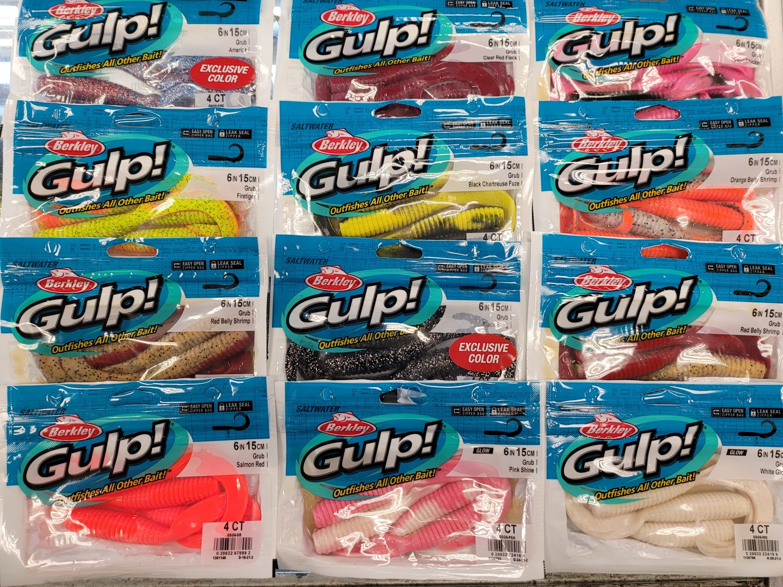 Gulp!® Saltwater 6″ Grub – New Welcome to FishingEastCoast.com